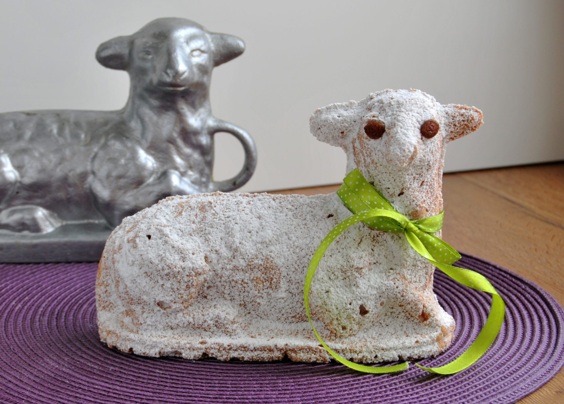 Rezept Osterlamm Kuchen backen - Die Frische Küche